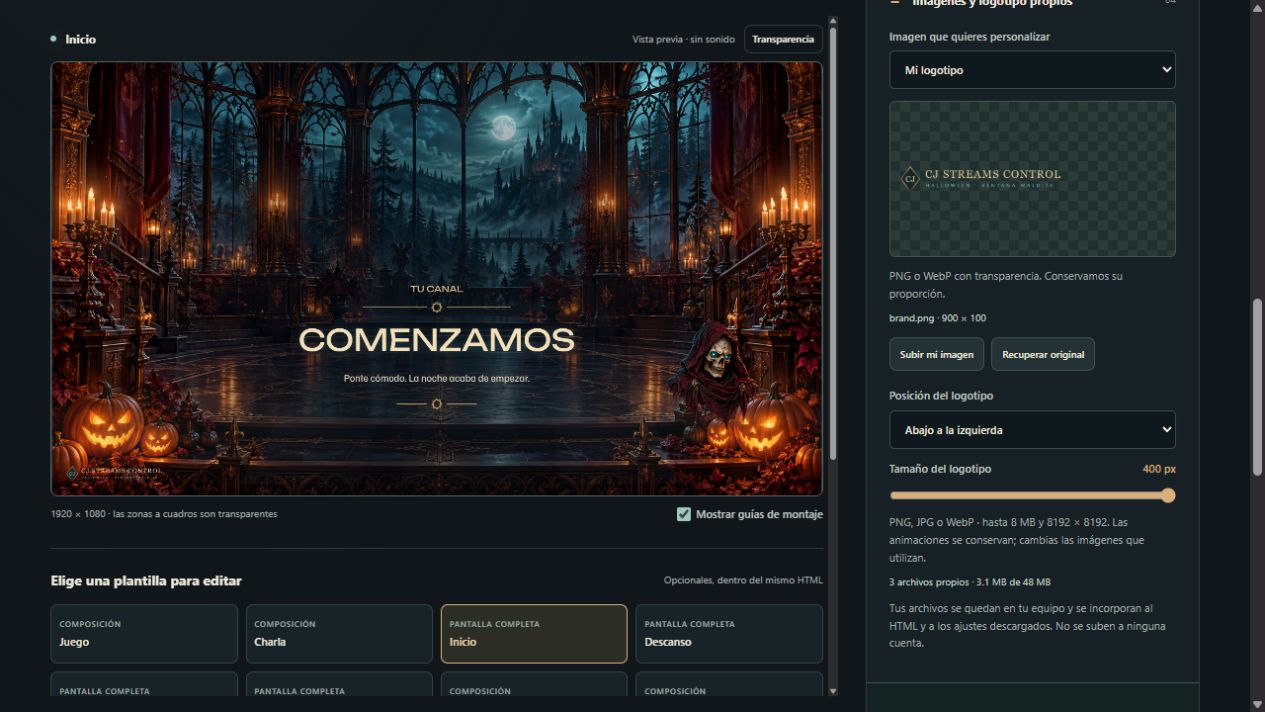 CJ Streams: 3 overlays for OBS & Streamlabs — Cinema, Subathon ...