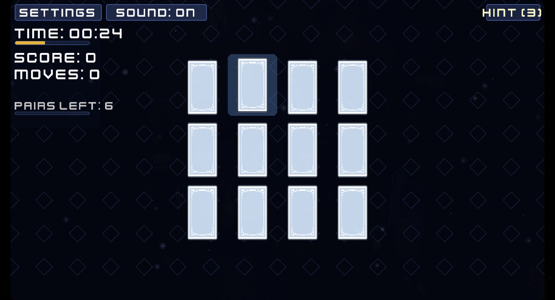 Memory Card Game — Complete Python Source Code by aper05