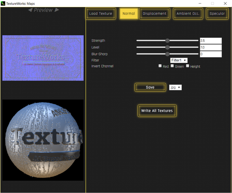 TextureWorks: AI Based Texture Generator by GameDevToolmaker
