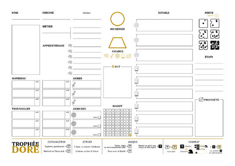 Trophée doré by Nicolas Folliot