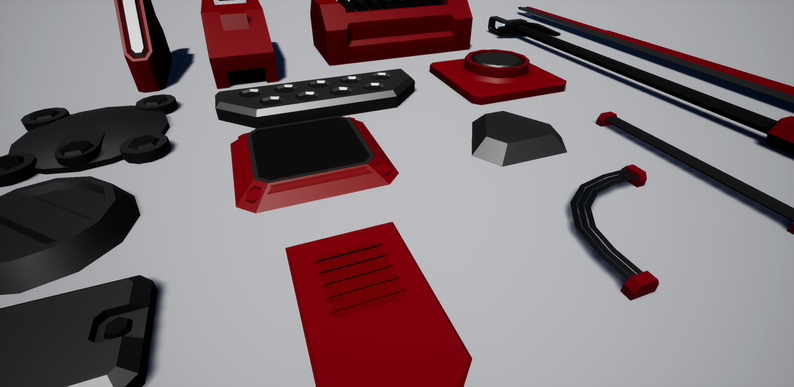 Low-Poly Greeble Pack by Siris Pendrake