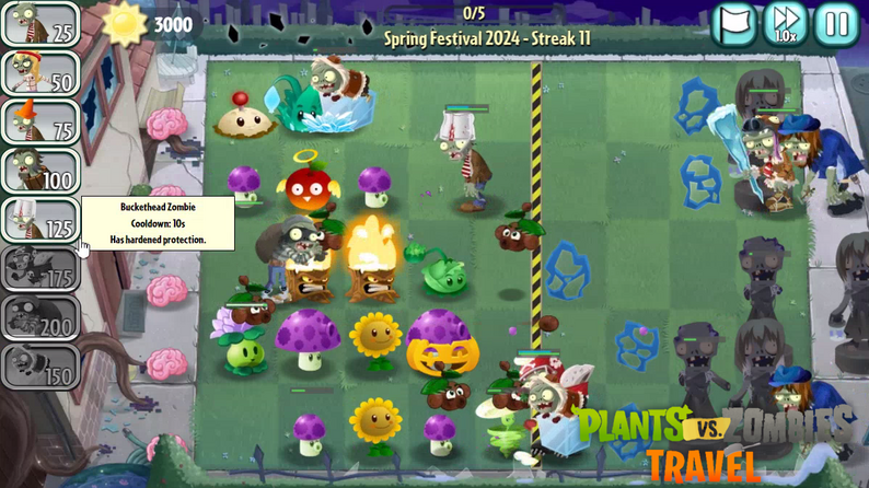 PvZ Travel (Plants vs. Zombies Travel) by AS酱