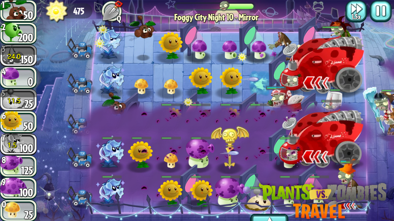 PvZ Travel (Plants vs. Zombies Travel) by AS酱