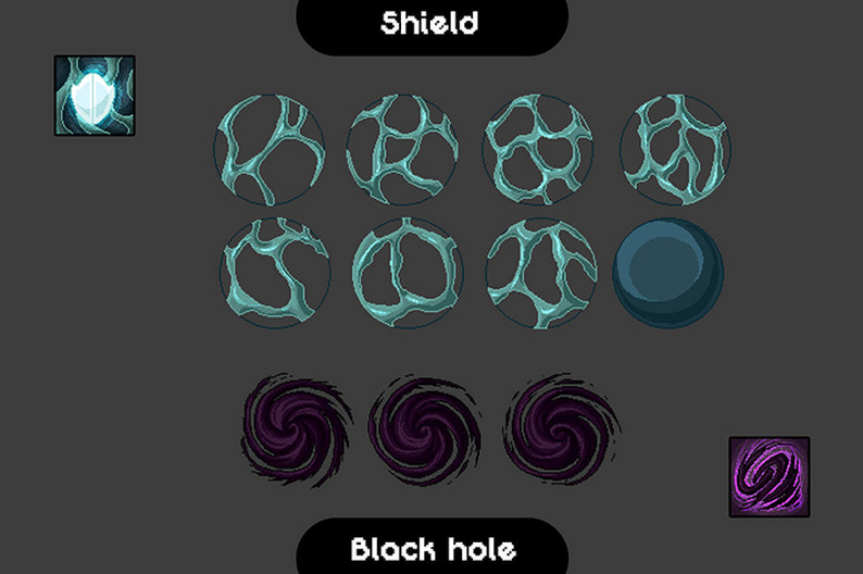 10 Magic Sprite Effects Pixel Art by Free Game Assets (GUI, Sprite ...