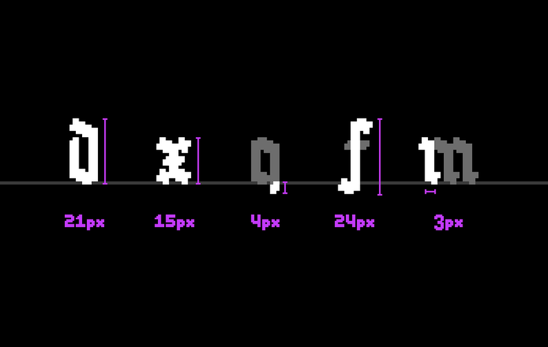 Witchcraft & Black Magic - Gothic Pixel Font by Insanus