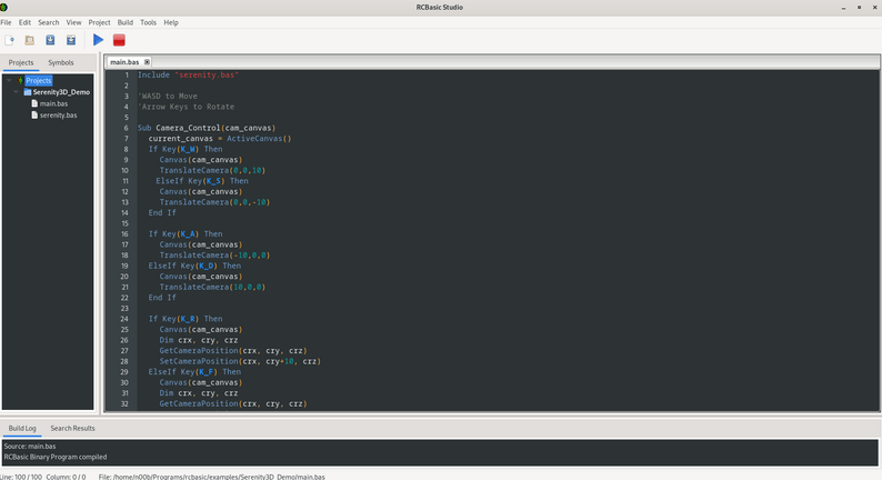RCBasic - BASIC Programming Language for Games by n00bCode