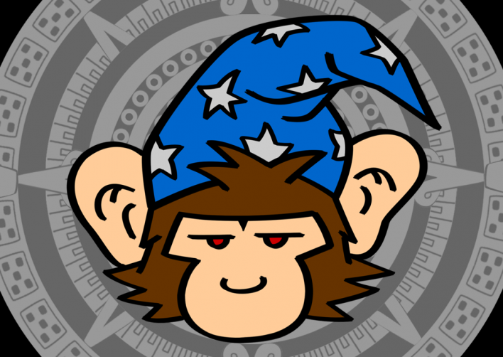 Monkey Wizard: Simian Sorcery by brandone