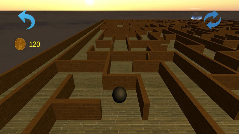 Mazes with monsters and traps. Difficult obstacles by dzmitrymerkul