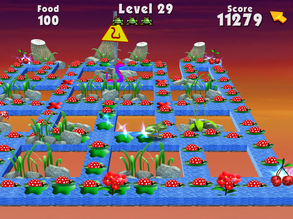 3D Frog Land for Raspberry Pi by WebfootGames
