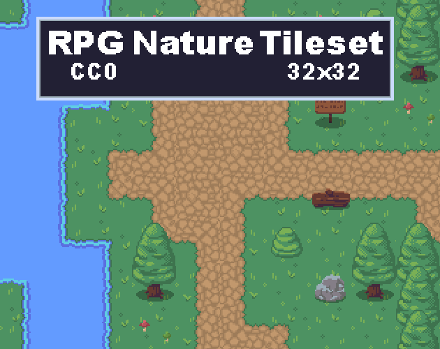 RPG Nature Tileset - Seasons by Stealthix