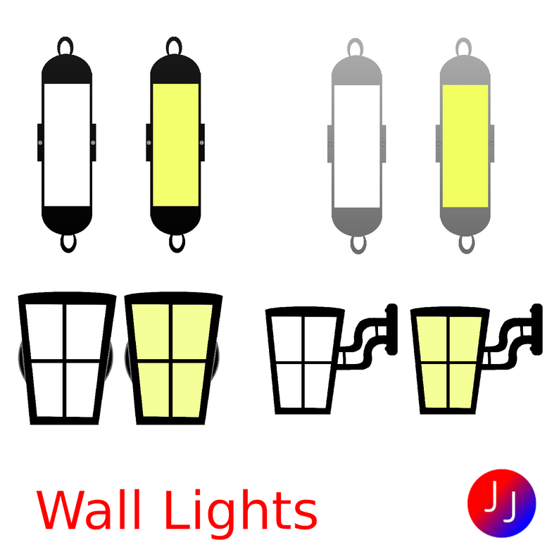 2D Lights Pack by JJ Assets
