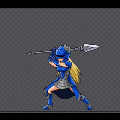Dragoon SV animations: walk, run, jumps and more! - Dragoon Sprites by Low