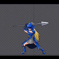 Dragoon SV animations: walk, run, jumps and more! - Dragoon Sprites by Low