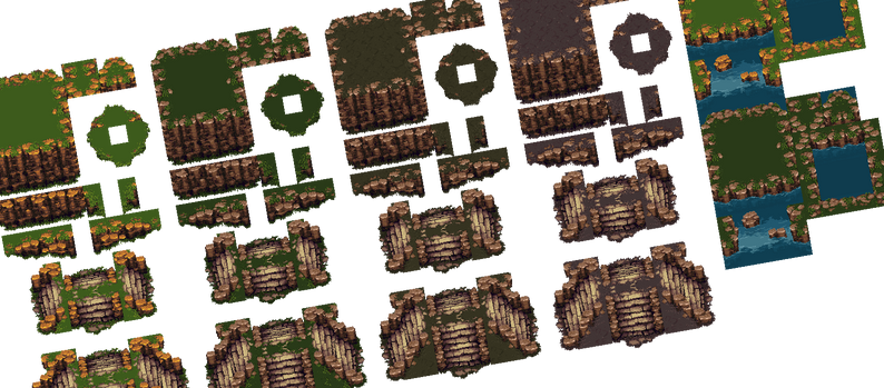 RPG Worlds Grass Land by Szadi art.