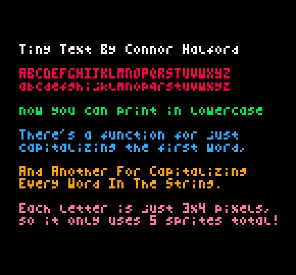 TinyText + MiniText + 3Text by RhythmLynx