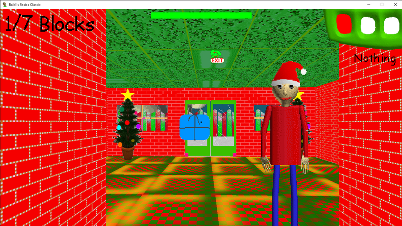 Baldi's Christmas Basics 1.4.3 Port V1 by 1st Baldi