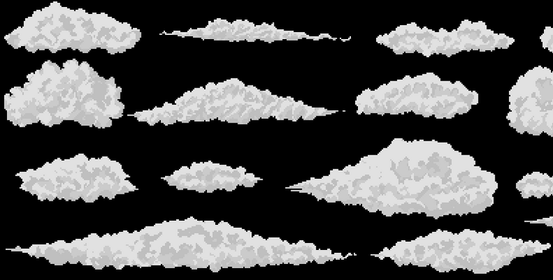 20 Clouds Pack by Kass