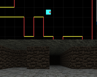 Random 2D/3D level generator by Bee Bush