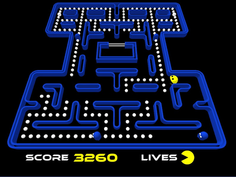 Pacman 3D by Wolfdog