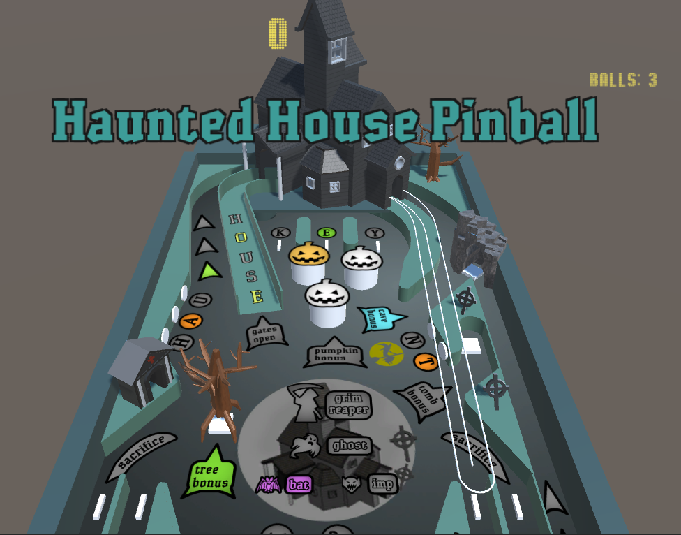 Haunted House Pinball by dj_pale