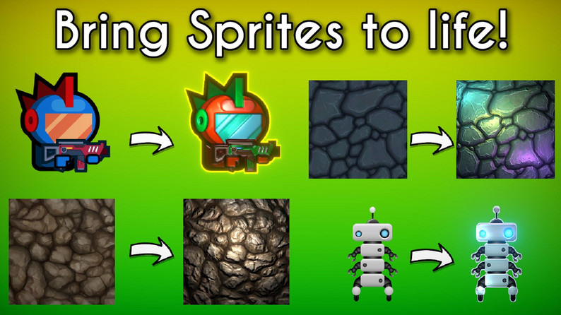 All In 1 Sprite Lighting for Unity - Demo by GeriBP