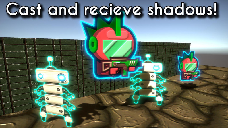 All In 1 Sprite Lighting for Unity - Demo by GeriBP