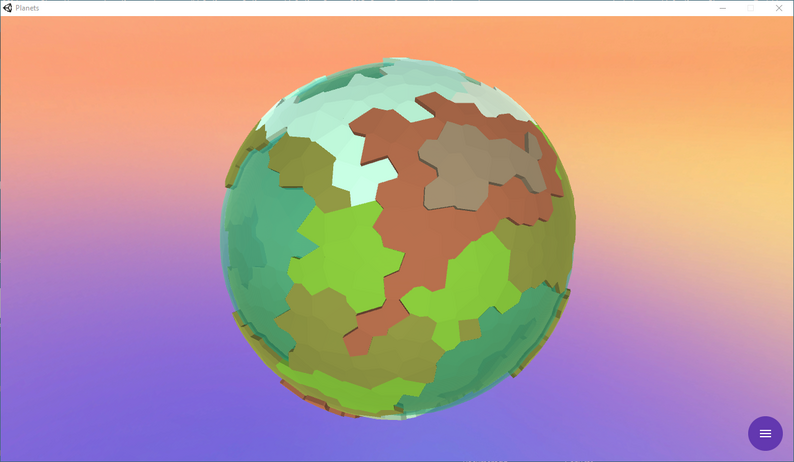 Procedural Voronoi Planets by crushingcups