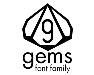 gems font family by herror