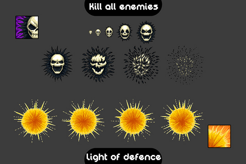 Magic Effects Pixel Art by Free Game Assets (GUI, Sprite, Tilesets)