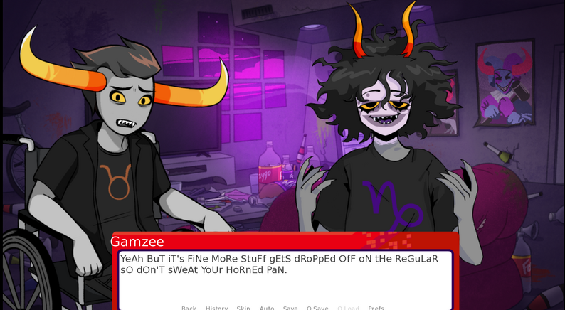 [OUTDATED] Gamzee Pesterquest Fanroute by tavr1spr1te