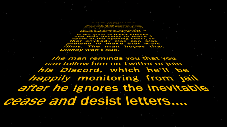 Star Wars Opening Crawl Generator by Persephone's Chair