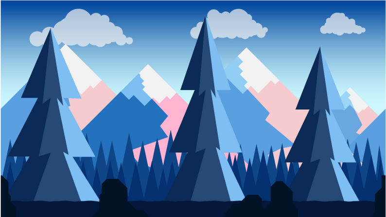 5 Platformer Backgrounds Pack by Inllusion Studios