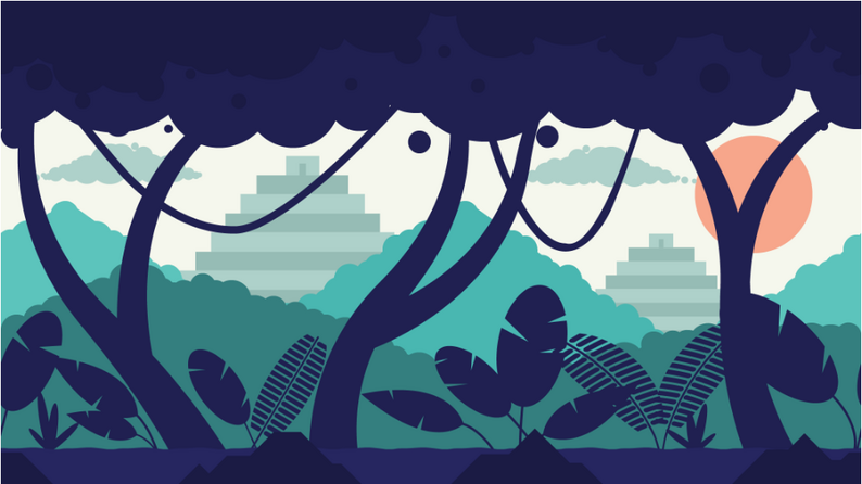 5 Platformer Backgrounds Pack by Inllusion Studios