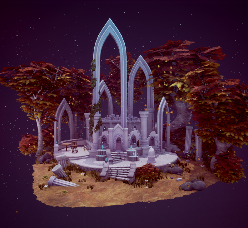 Ayleid Ruin by Bridgedpolys