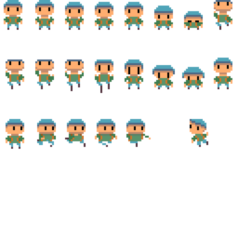 Platformer Sprites by scootmcduck