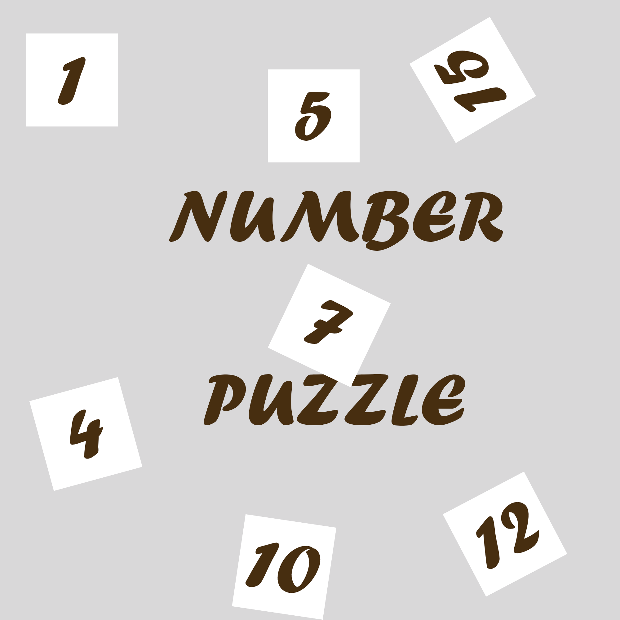 Number Puzzle by pixestudios
