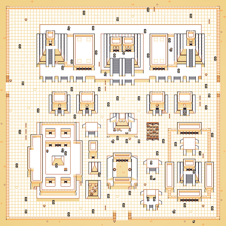 AZTEC TILESET by coldrice
