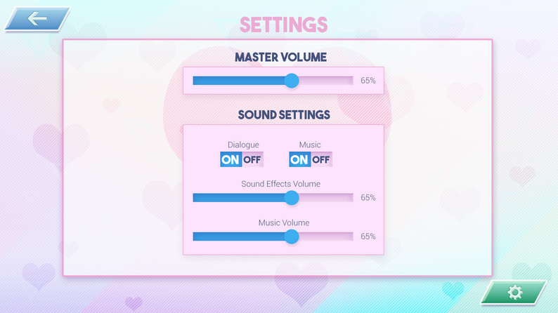 Dating Sim UI Pack by LoudEyes