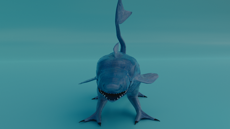 Shark With Legs by Brunoszwa
