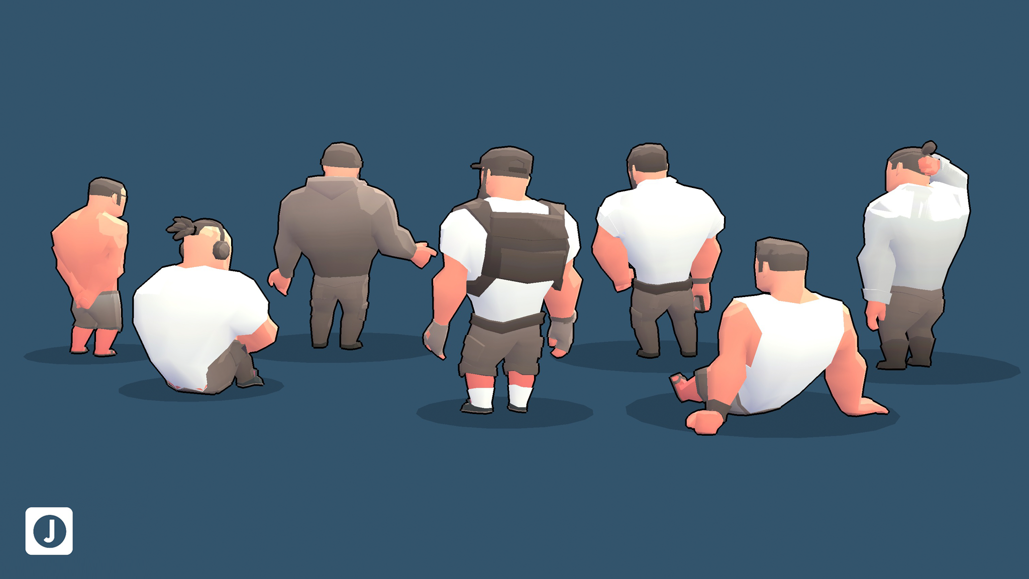 Modular Character Casual by joaobaltieriart