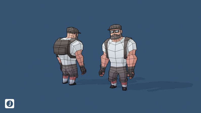 Modular Character Casual by joaobaltieriart
