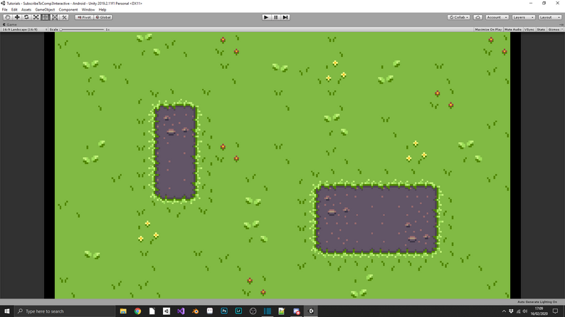 Simple Grass Tileset by Comp-3 Interactive