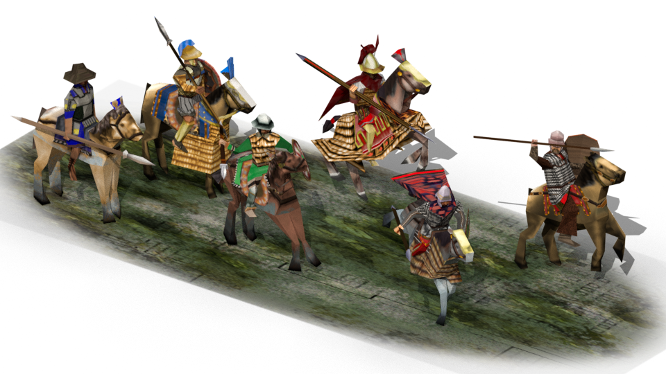 3d Models: Ancient Cavalry by Beelim Solutions