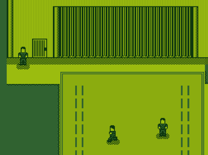 RPG Assets Tile Set 'Military Base' Gameboy by chasersgaming