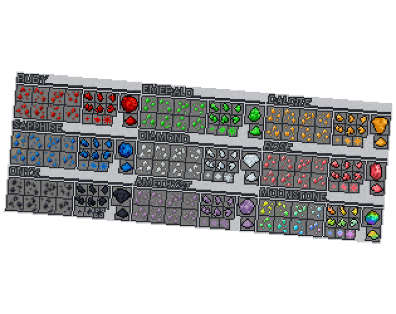 pixel-art mining/dungeon sprites by TimberwolfGames