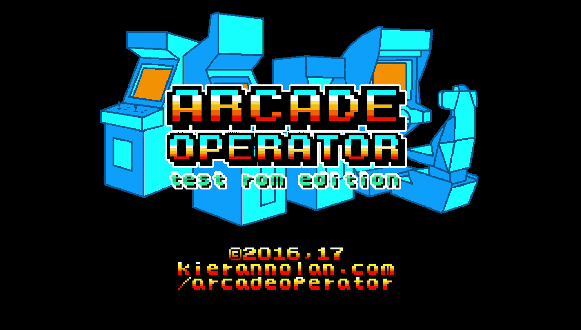 Arcade Operator (Test ROM Edition v0.3) by Kieran Nolan