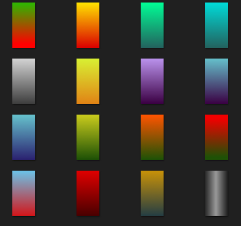 Gradient Bars simple UI by Vapxiel