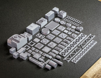 3D Printables: Sci-Fi Greebles Vol. 1 by Miscast