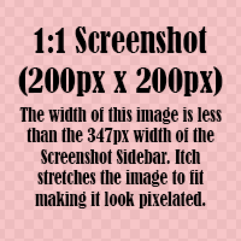 Itch Game Page Image Guide and Templates by Star West