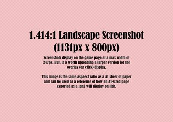 Itch Game Page Image Guide and Templates by Star West